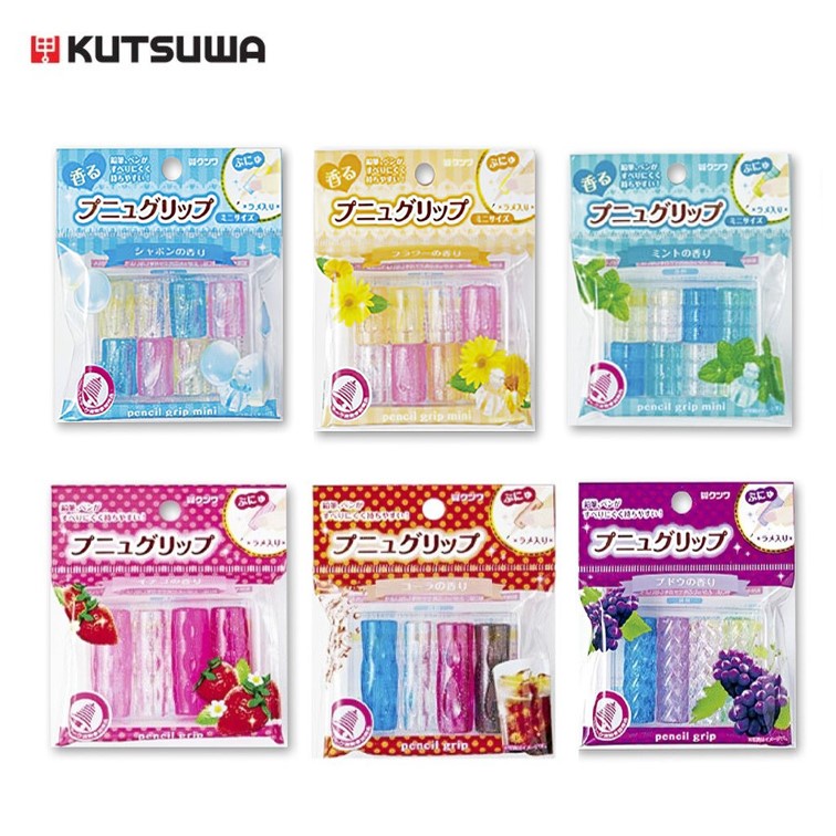ปลอกดินสอ มีกลิ่นหอม ยี่ห้อ Kutsuwa สั้น/ยาว มีหลายกลิ่น (สินค้านำเข้าจากญี่ปุ่น) รุ่น RB019 ...