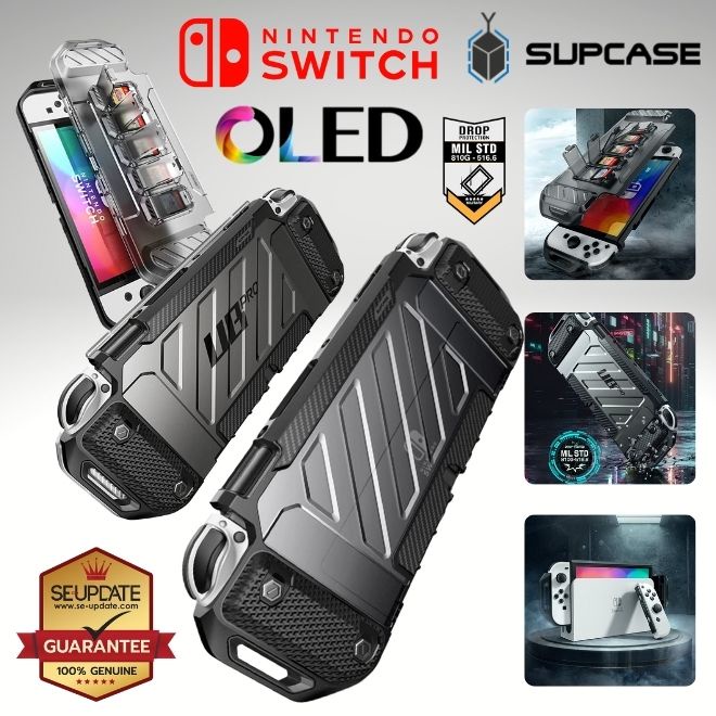 (มีช่องใส่การ์ด) เคส SUPCASE UB- Pro [ Forma Series ] สำหรับ Nintendo ...