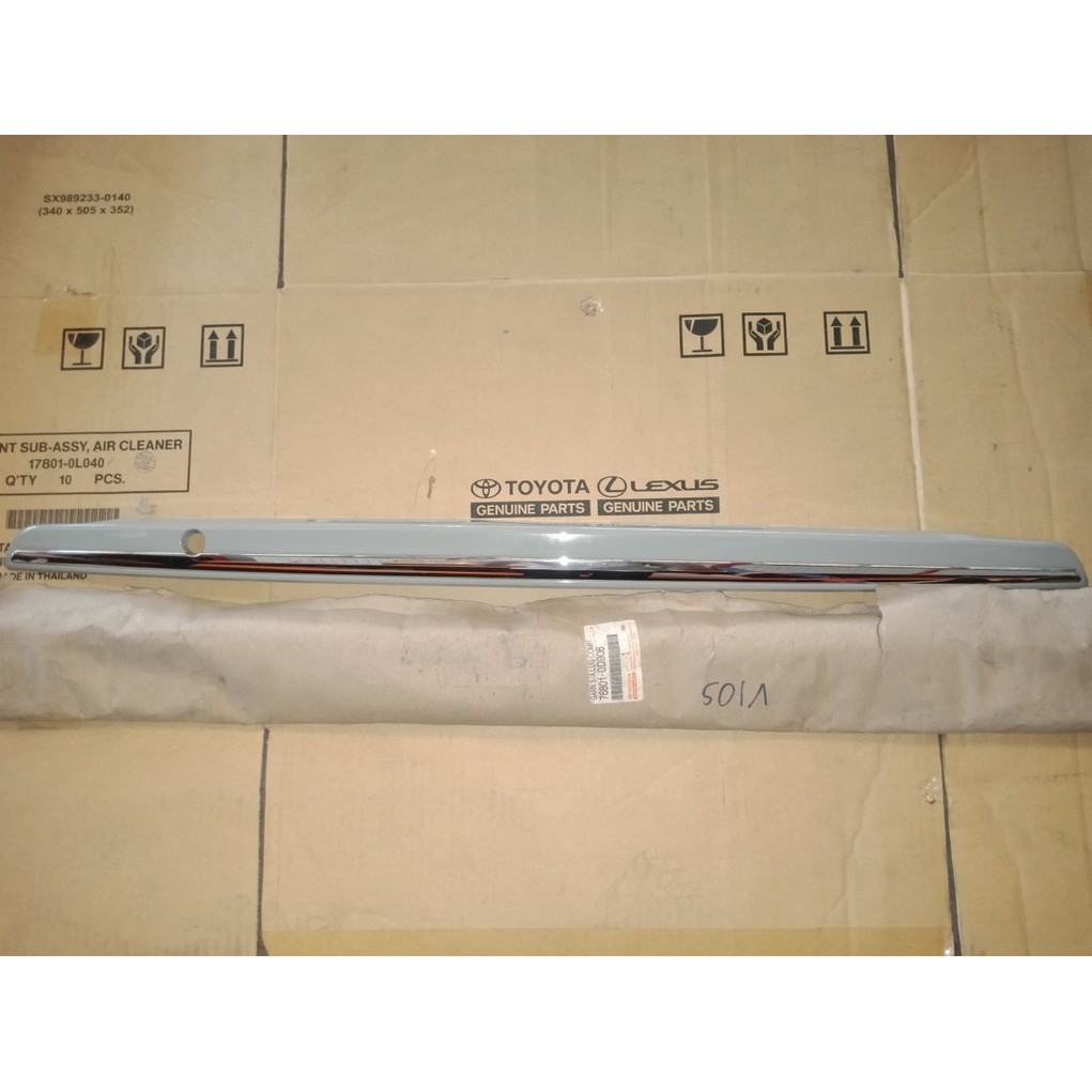 ETA=23/1/66 (ของแท้) 76801-0D906 คิ้วฝาท้าย VIOS ปี 2010-2013 ของแท้ ...