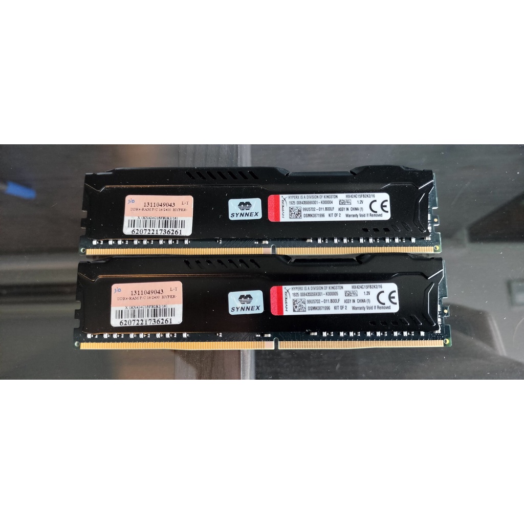 KINGTON HYPERX FURY DDR4 BUS-2400 8X2 16G | Shopee Thailand