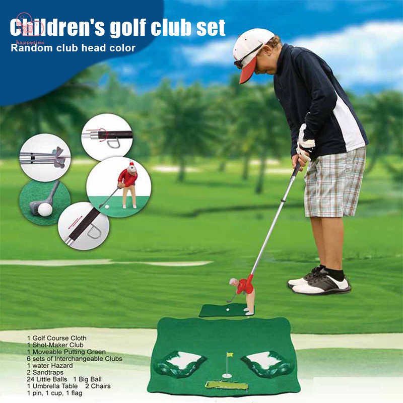 【สินค้ามีจำหน่าย】 Indoor Mini Golf Game Golfing Man Indoor Golf Game ...