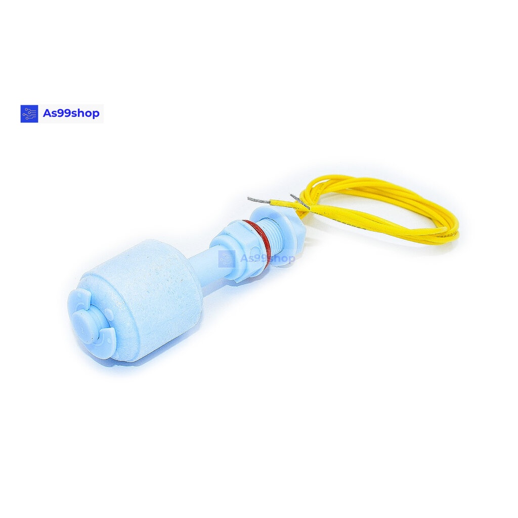 สวิตช์ลูกลอยวัดระดับน้ำ Pp Plastic Float Switch ขนาดเล็ก สายยาว 40cm 6743