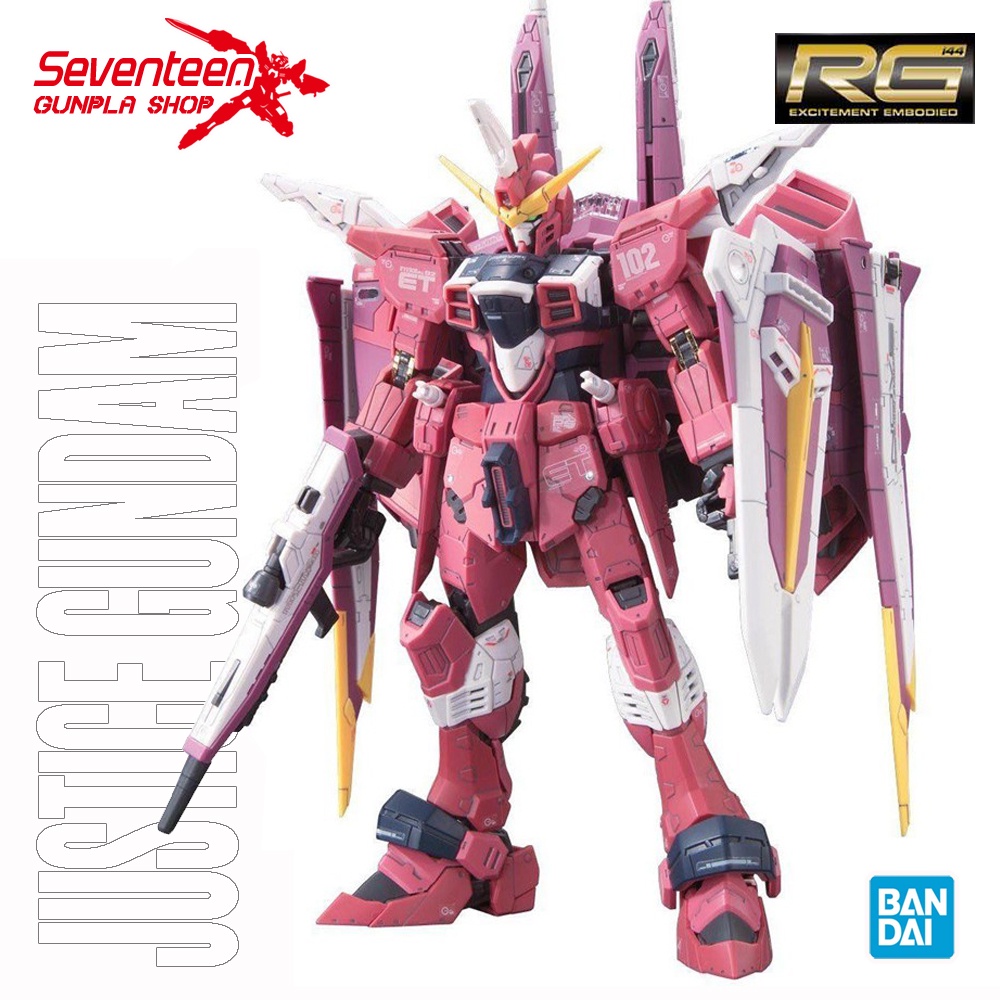 Bandai Real Grade JUSTICE GUNDAM (RG) | Shopee Thailand