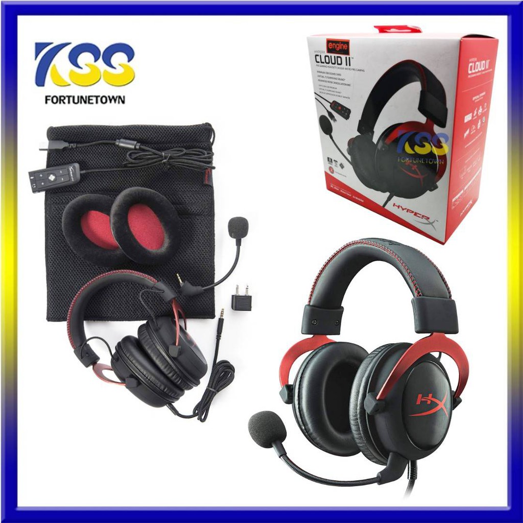 HyperX Cloud II Pro Gaming Headset | Shopee Thailand