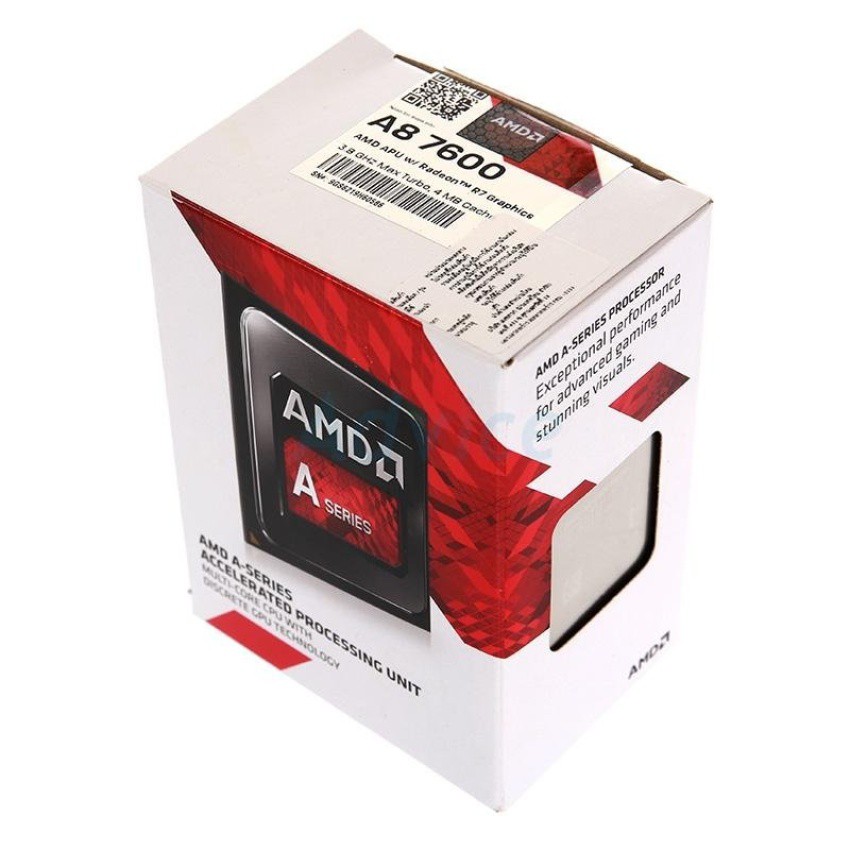 AMD Central Processing Unit A8-7600 Black Edition By Strek | Shopee ...