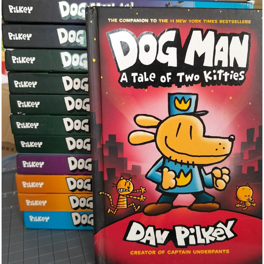 U12-6 Dogman by Dav Pilkey หนังสือมือสอง ปกแข็ง | Shopee Thailand