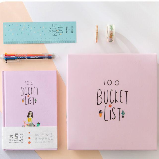 (พร้อมส่ง)แพลนเนอร์ 100 bucket list box set | Shopee Thailand