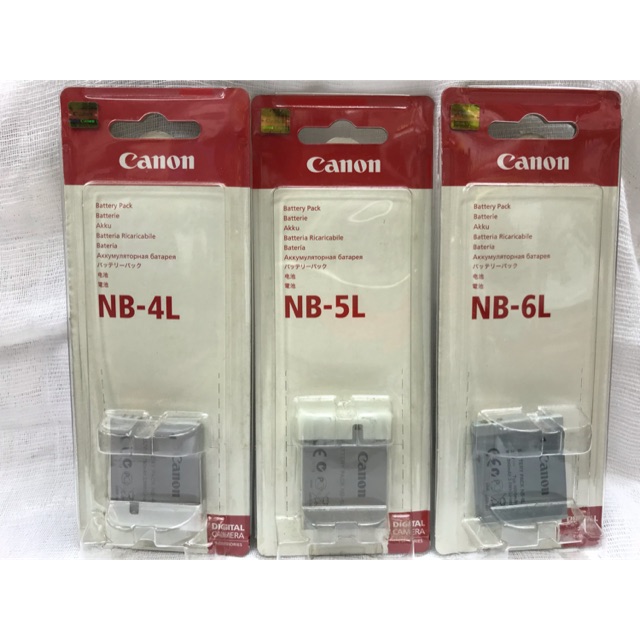 ถ่านกล้องถ่าย แคนนอน NB 4L,NB 5L ,NB 6L | Shopee Thailand