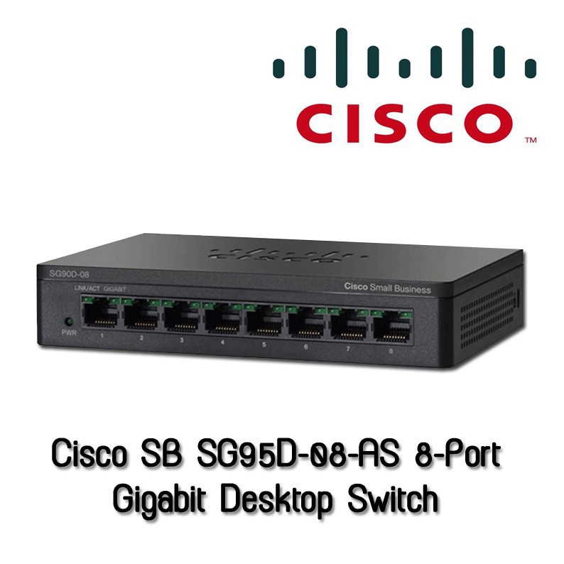 Switch Hub Gigabit CISCO SG95D-08 / CBS110-8T-D 8 Port | Shopee Thailand