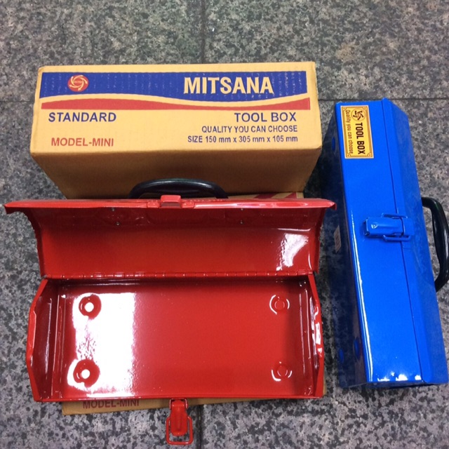 MITSANA กล่องเครื่องมือ รุ่นมินิหูเดียว 12นิ้ว มินิ 13x30x10.5 ซม ทำจาก ...