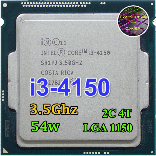 ⚡️ CPU Intel Core i3-4150 2คอ4เทรด 54W LGA 1150 ฟรีซิลิโคน1ซอง i5 4150 ...