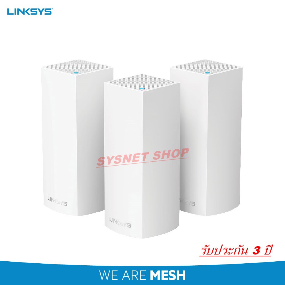 *byOrde* โฮมเมชไวไฟ LINKSYS VELOP WHOLE HOME MESH WI-FI TRI-BAND - PACK 3 (WHW0303-AH) | Shopee ...