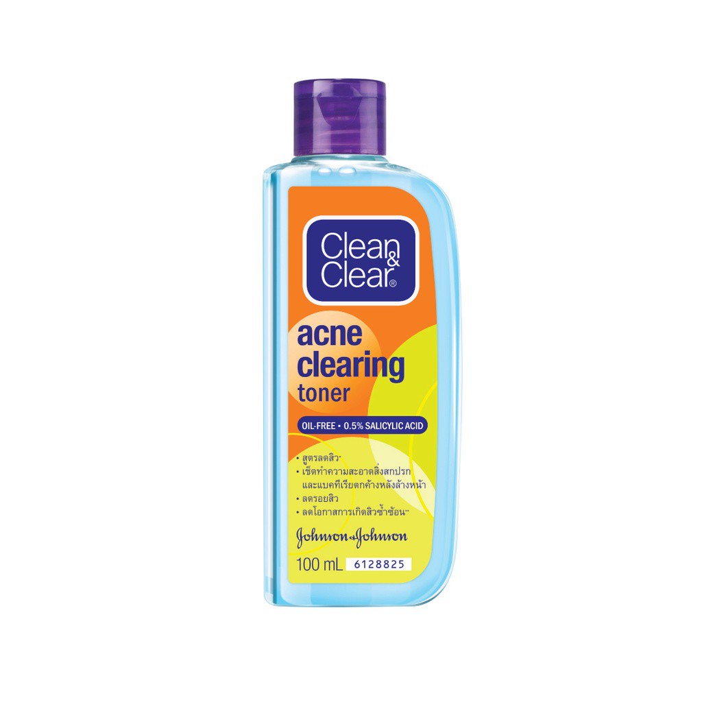[ซื้อ 3ชิ้นลด10%] Clean & Clear Acne Toner 100ml. คลีน แอนด์ เคลียร์ แอ ...