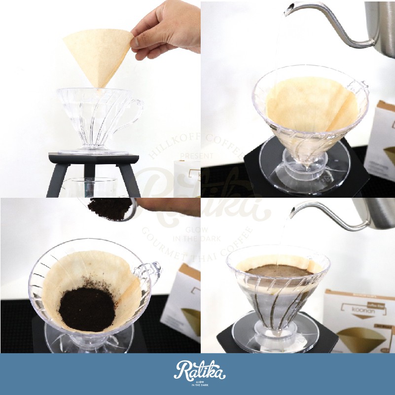 Ratika | Coffee Dripper Koonan:KN-V0602 Coffee Dripper Basket V02 ...