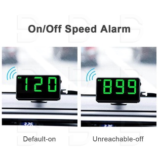 หน้าจอขนาดใหญ่ 4.5 นิ้ว GPS Speedometer รถดิจิตอล ความเร็ว แสดงผล Over ...