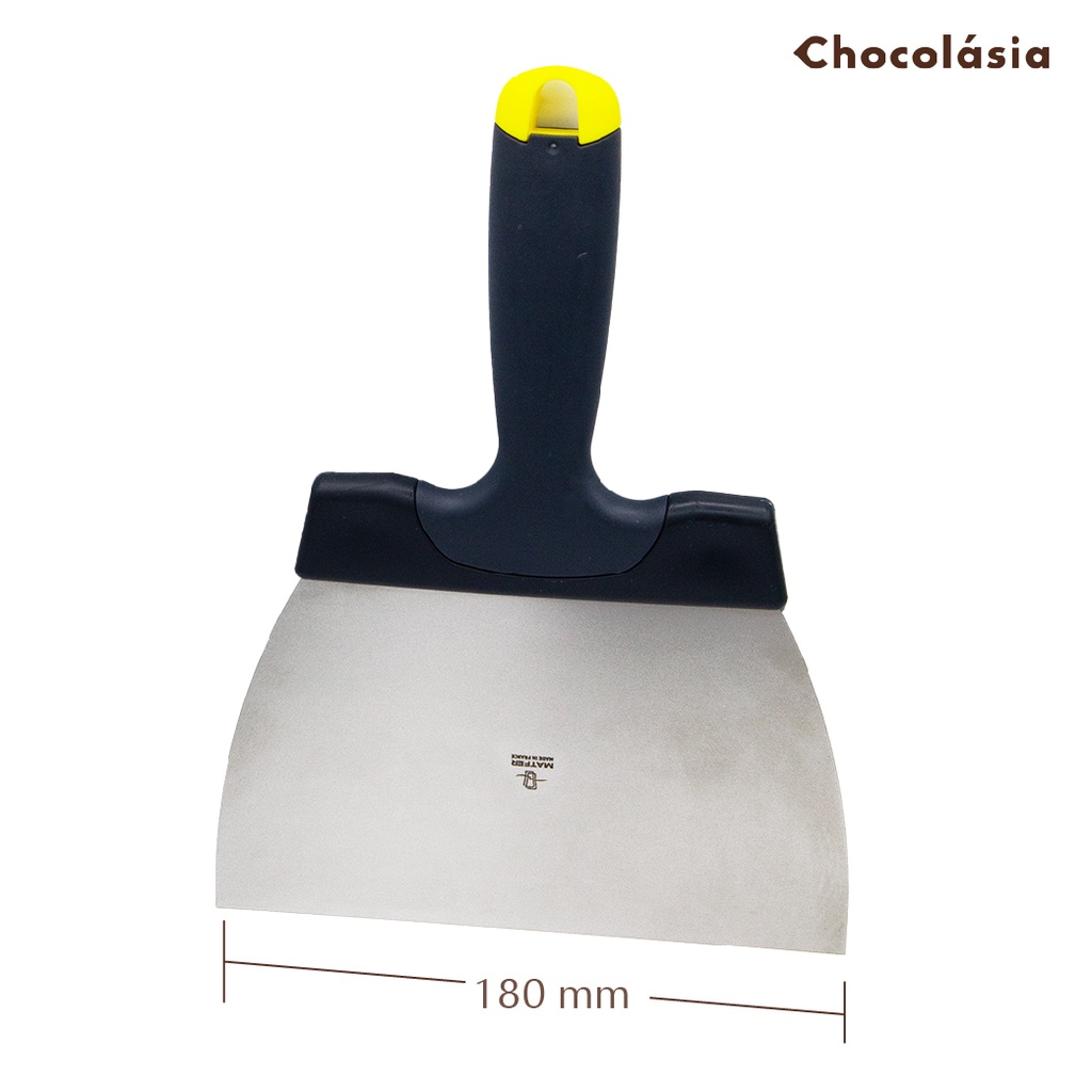 Chocolate Scraper (Cleaning Spatula) Matfer เกรียงปาดช็อกโกแลตสำหรับทำ ...