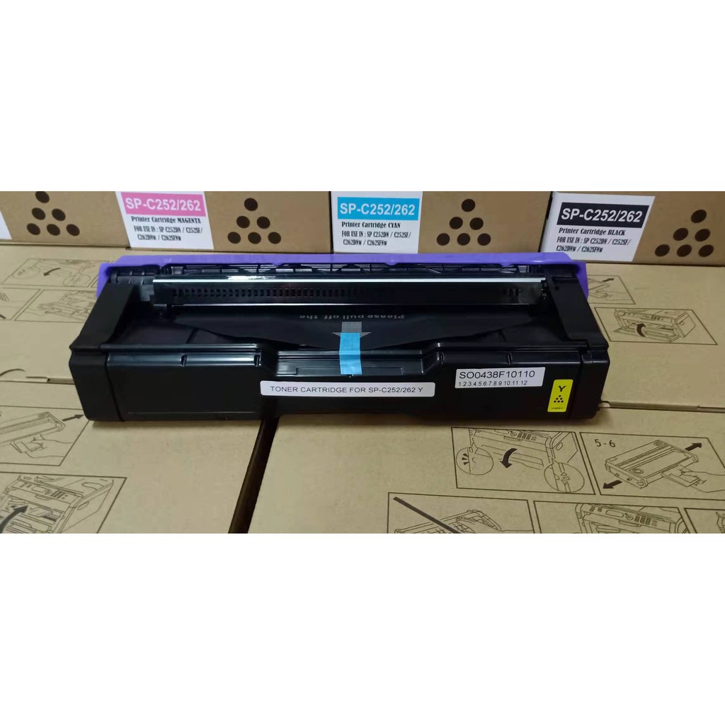 ตลับหมึกรุ่น Ricoh C252/C262 สำหรับเครื่องพิมพ์เลเซอร์ Ricoh SP C252DN ...
