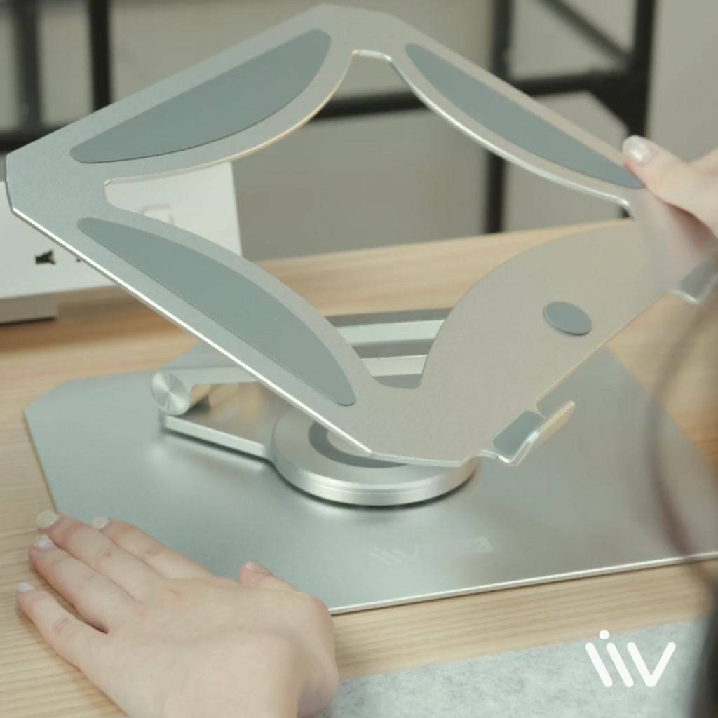 ประกัน 1 ปี LIV 360° Panoramic Laptop Stand l แท่นวางแล็ปท็อป วางโน๊ต ...