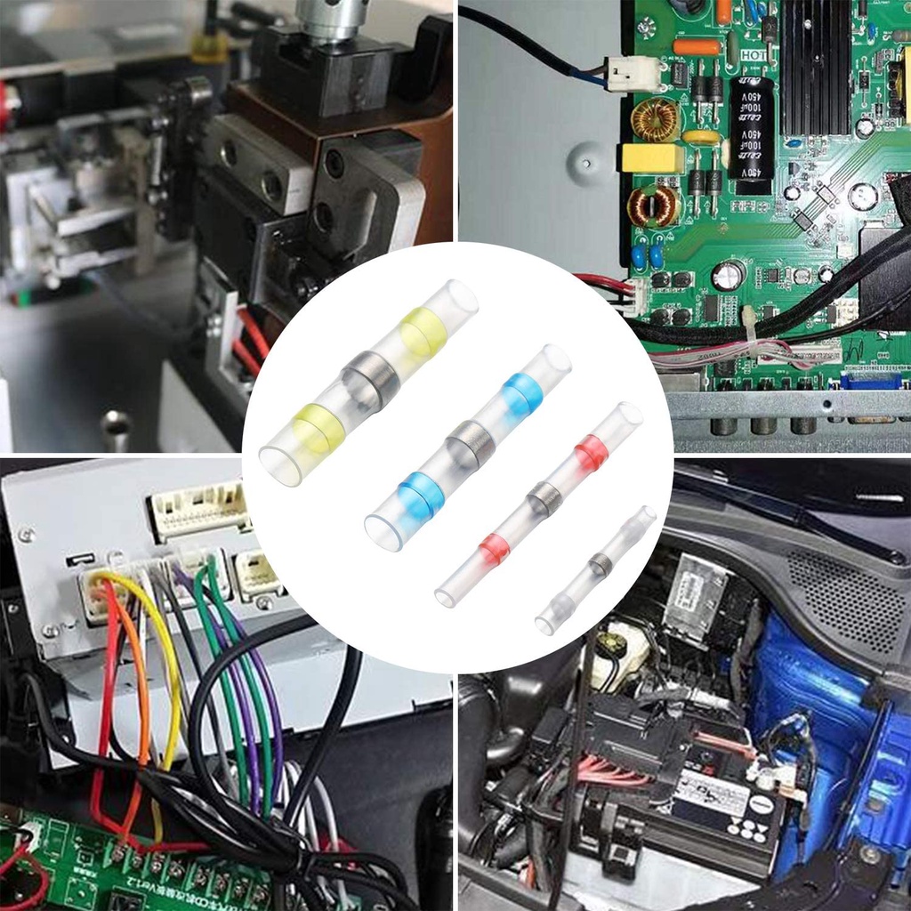 AMPCOM ชุดขั้วต่อเชื่อมสายไฟ ฉนวนกันความร้อน กันน้ํา 50 100 200 ชิ้น ...