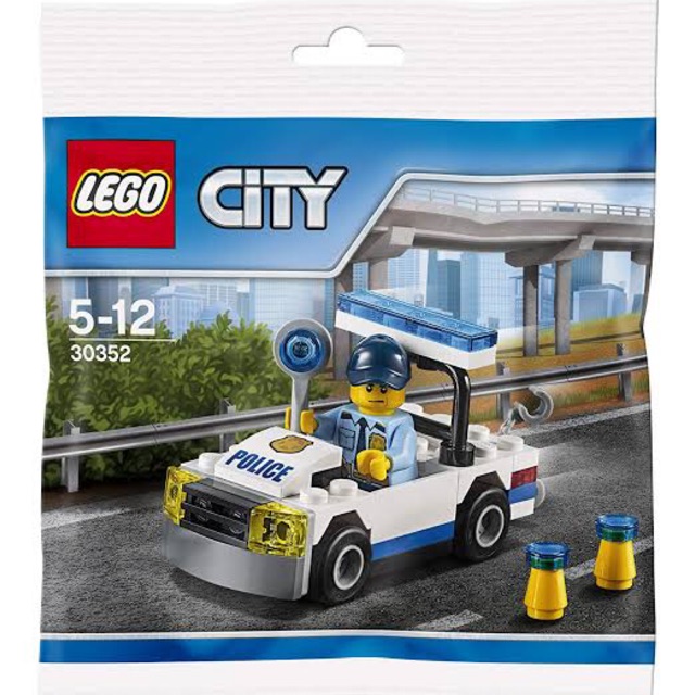 LEGO CITY Police Car Set 30352 | Shopee Thailand