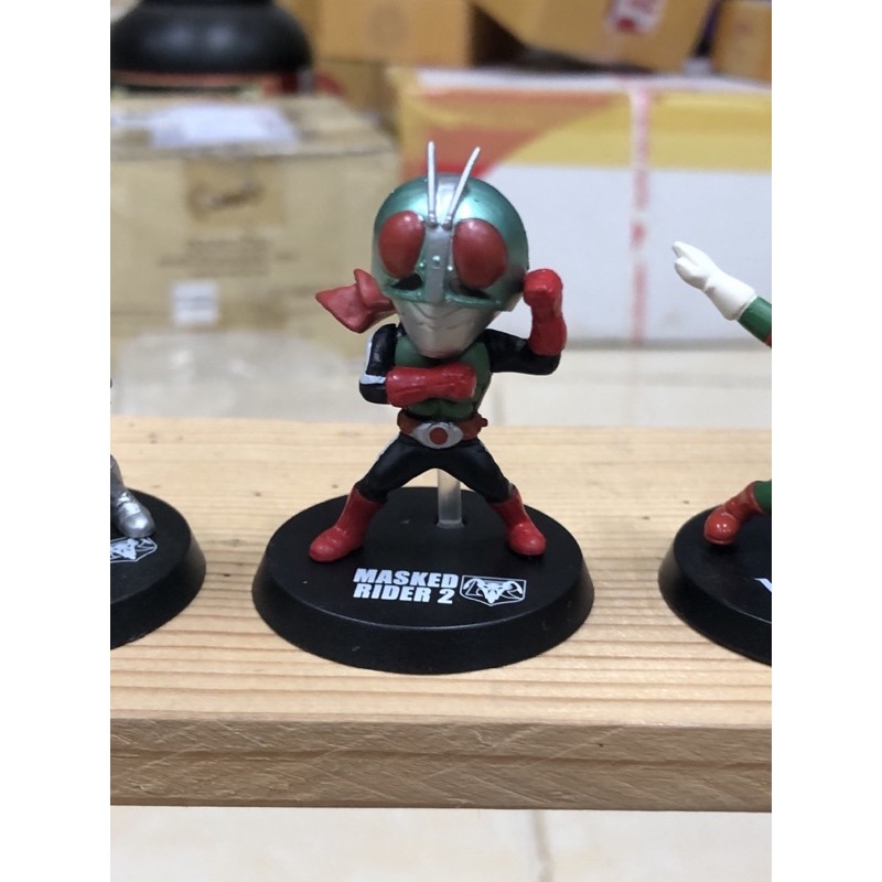 SD KAMEN RIDER ฐานกลมดำ มือ 1 และ 2 | Shopee Thailand