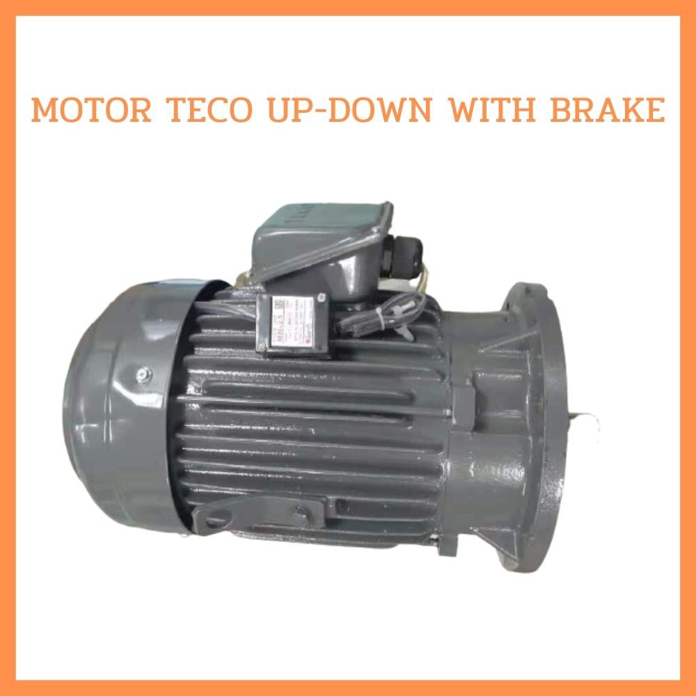 MOTOR TECO UP-DOWN WITH BRAKE/มอเตอร์ Brake Motors TECO Per Order ...