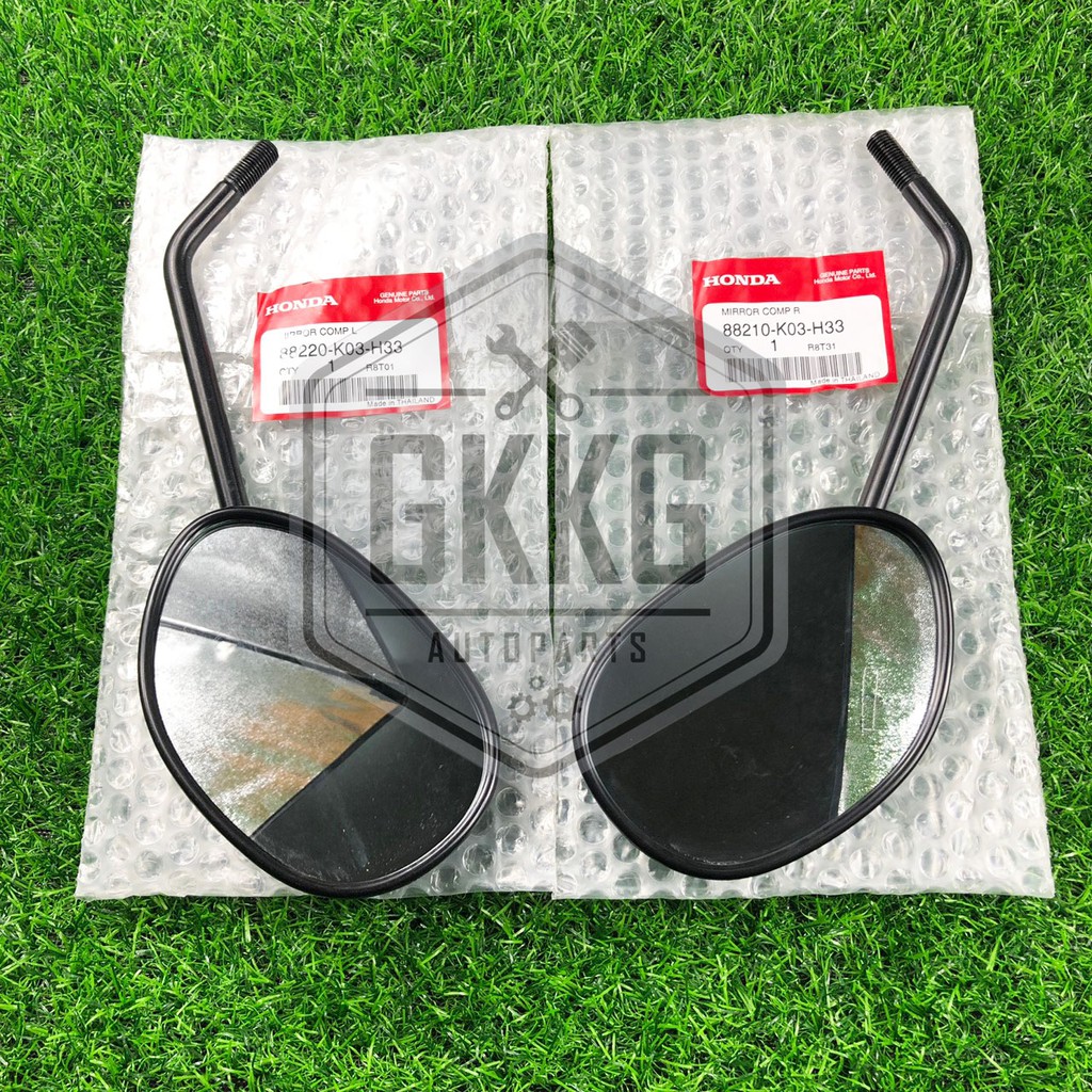 กระจกเดิม กระจกมองหลัง แท้ศูนย์ HONDA W110i (2017-2019) W125i (ปลาวาฬ ...