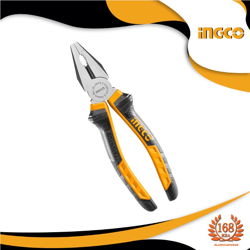 คีมเอนกประสงค์ คีมปากจิ้งจก ขนาด 7 นิ้ว ( 180 มิลลิเมตร ) INGCO รุ่น ...