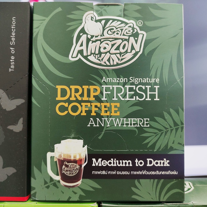 [ พร้อมส่ง ] กาแฟดริป คาเฟ่ อเมซอน Cafe Amazon Drip Coffee - Signature ...