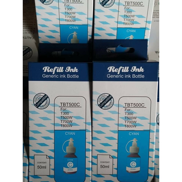 หมึกสำหรับเติม Refill brother (BT600 BT500) T300 T500 T700 T800 | Shopee Thailand