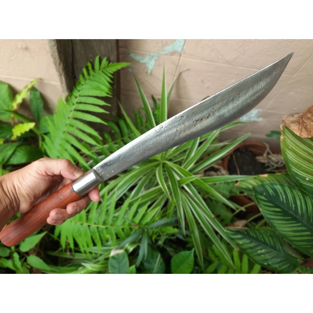 มีดเหน็บ มีดอีเหน็บ อีเหน็บ (E-Nep) มีดแคมป์ มีดทำสวน มีดเหน็บงาช้าง มีดเดินป่า ใบ 11.1” SUP9 ...