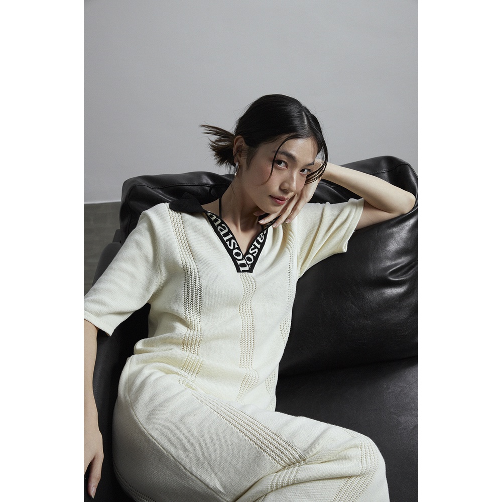 Maison Keeps Chika Knitted Dresses เดรสไหมพรม Limited ไม่ผลิตเพิ่ม
