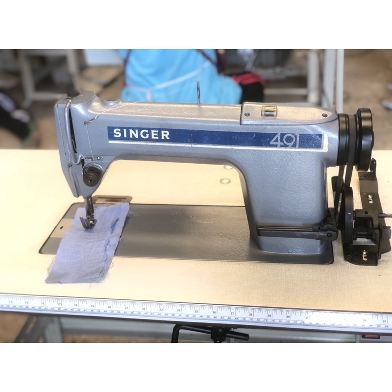 จักรเย็บผ้า SINGER 491 (มือสอง) ราคาครบชุดพร้อมใช้งาน ผ้าหนา,ผ้าบาง,ผ้า ...