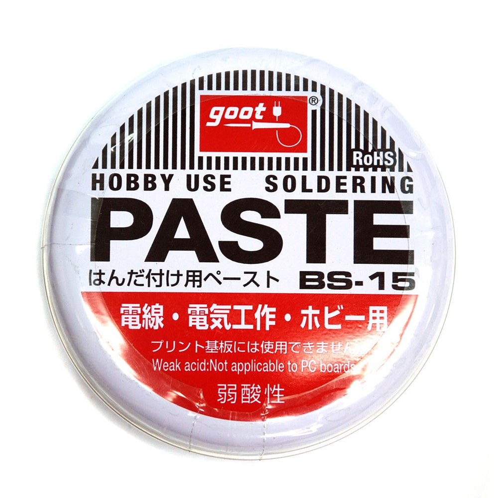 Goot BS-15 น้ำยาประสานตะกั่ว GOOT SOLDERING PASTES 50g BS-15 Made in ...