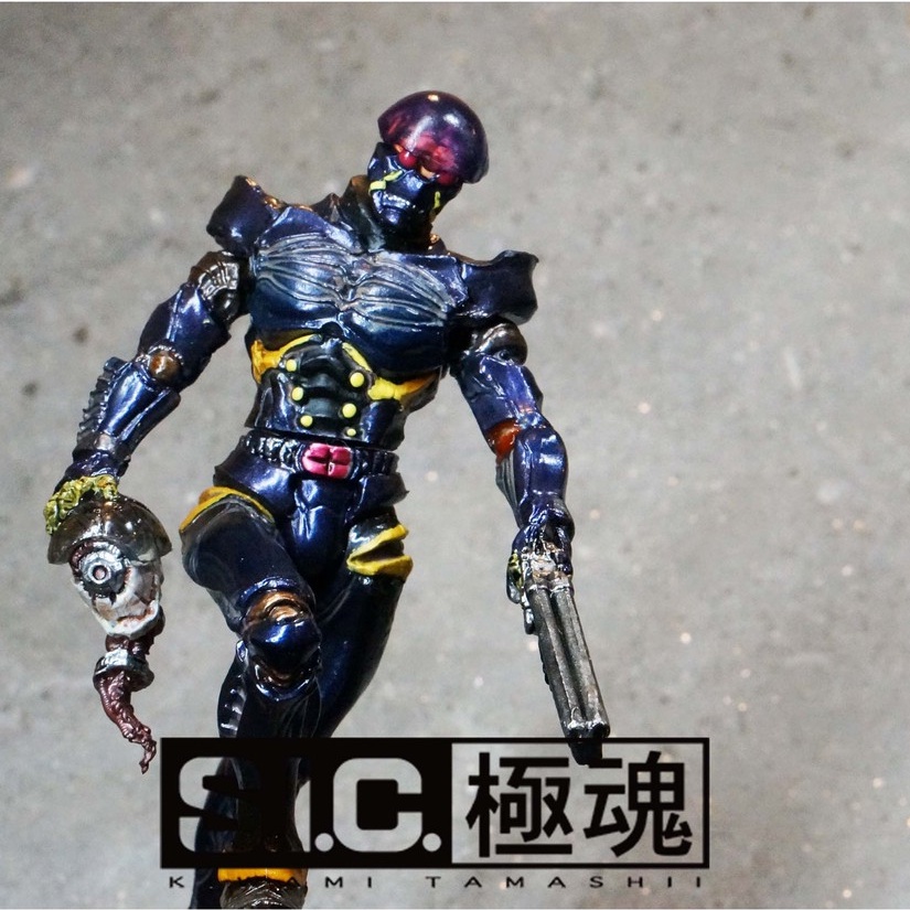 Bandai SIC takumi damashii Hakaider Color Ver. figure Toei Hero kamen ...