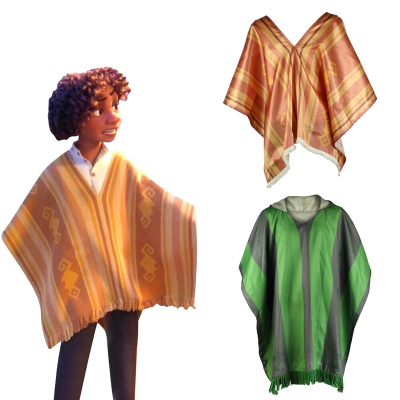 Encanto Cosplay Cloak Outfit Costume Cape Camilo Bruno Halloween ...