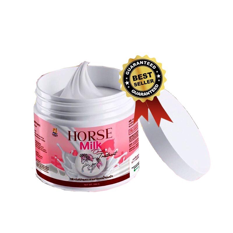 ทรีทเม้นท์นมม้า ⁣HORSE Milk ทรีทเม้นท์หมักผม ขนาด 500ml. 1 กระปุก | Shopee Thailand