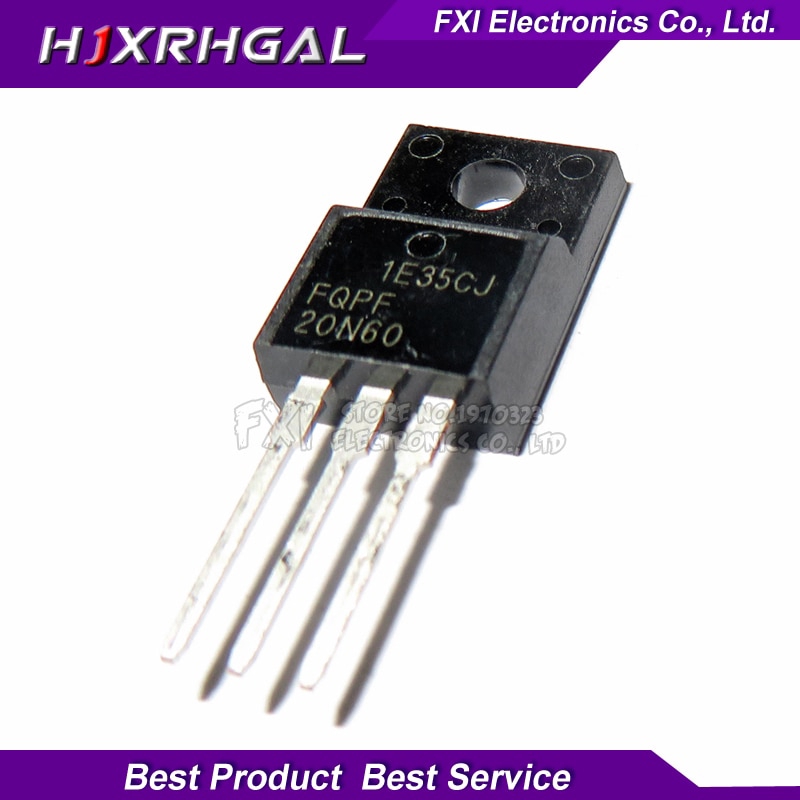 10PCS FQPF20N60 20N60 20N60C FQPF2060C FQPF20N60C TO-220 TO220 New original | Shopee Thailand