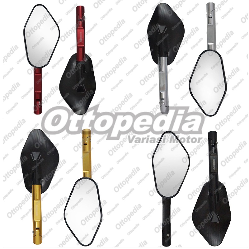 กระจกมองหลัง Sepion Fairing รถจักรยานยนต ์ Satria 2 จังหวะ Smash Shogun ...