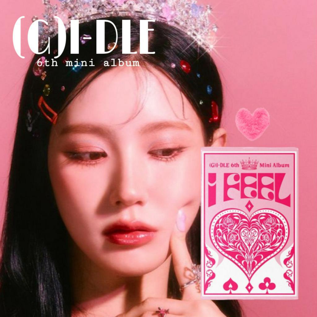 (G) อัลบั้ม I-DLE 6th Mini I FEEL (Queen ver.) | Shopee Thailand