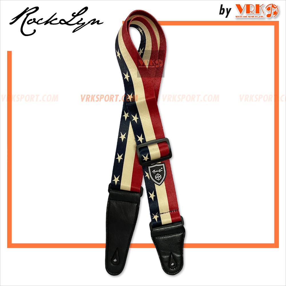 RockLyn สายสะพายกีตาร์ มีที่เก็บปิ๊กในตัว รุ่น 008 - สกรีนลาย | Shopee ...