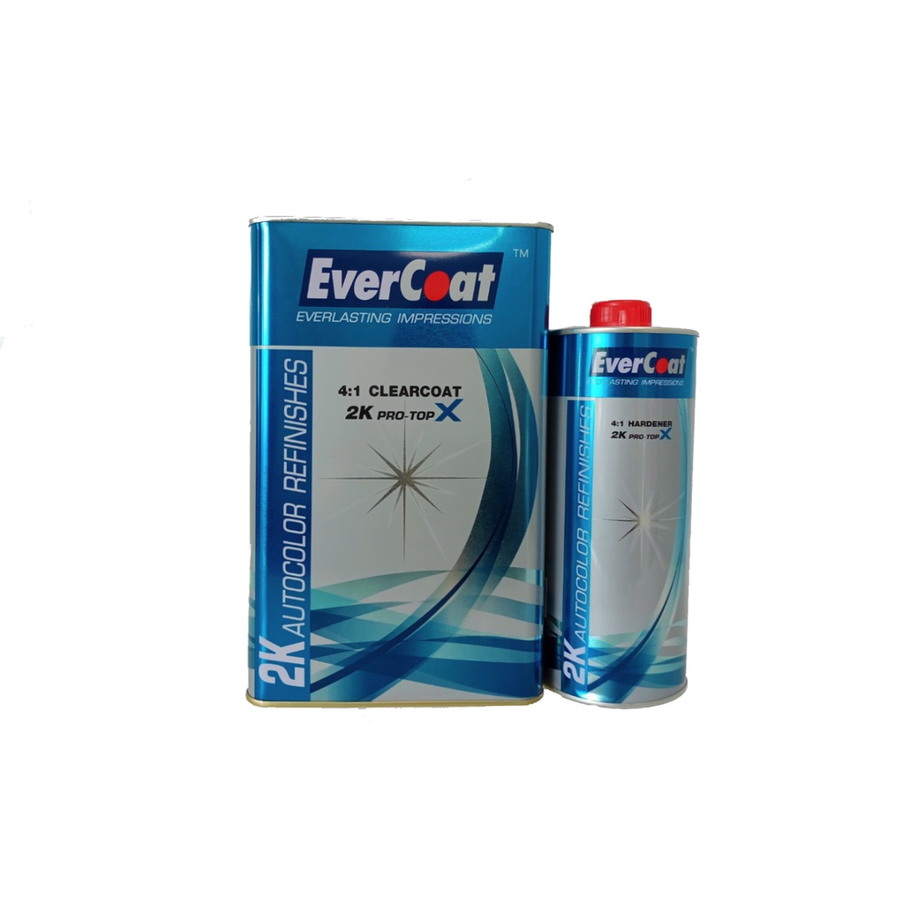 แลคเกอร์ Evercoat Clearcoat 2K (240E) 4:1 ฟิล์มใส ฉ่ำลึก พ่นง่าย เนื้อ ...