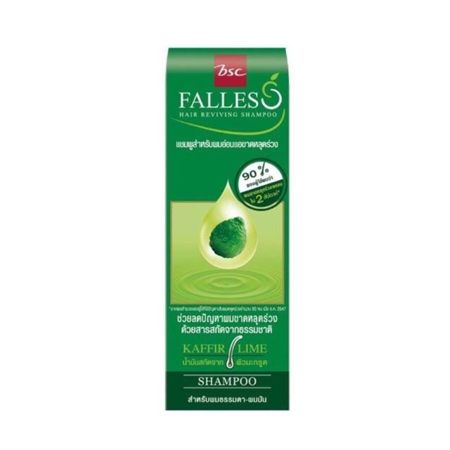 แชมพู ฟอลเลส BSC Falless แชมพู ครีมนวด แฮร์โทนิค สกัดเย็นจากผิวมะกรูด ...