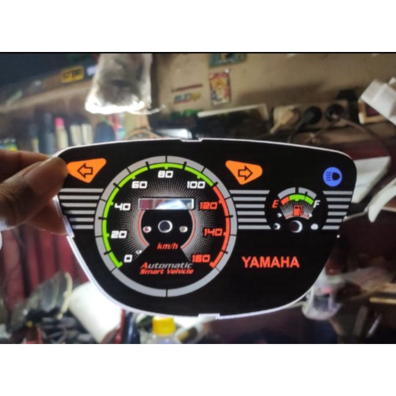 บอร์ดมาตรวัดความเร็ว สไปเดอร์มิเตอร์ nouvo custom z And Catfish ...