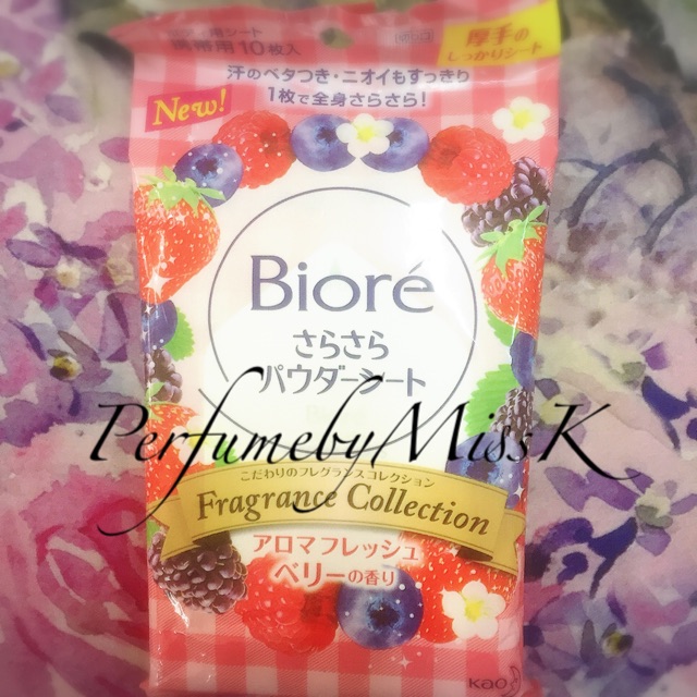 Biore sara sara powder sheets refreshing wipes | Shopee Thailand