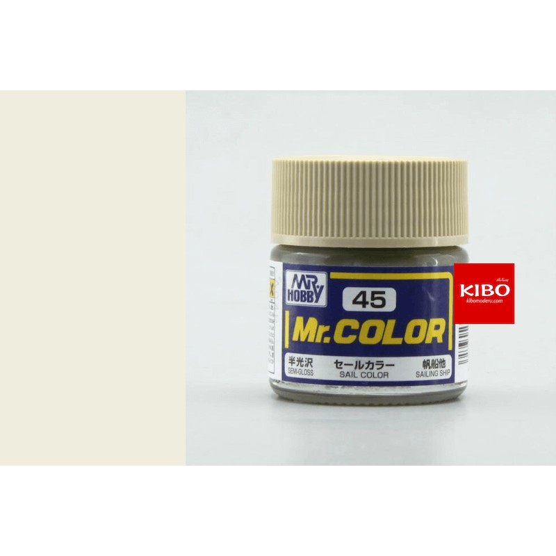 สีสูตรทินเนอร์ Mr.Color C45 Sail ( สูตรทินเนอร์ ) | Shopee Thailand