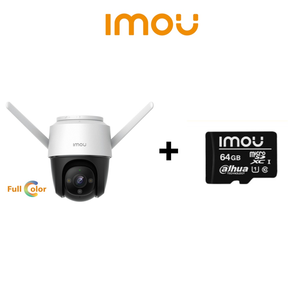 IMOU Cruiser 4MP (IPC-S42FP) ภาพสี 24 ช.ม. ระบบติดตามอัจฉริยะ พูดคุยโต้ ...