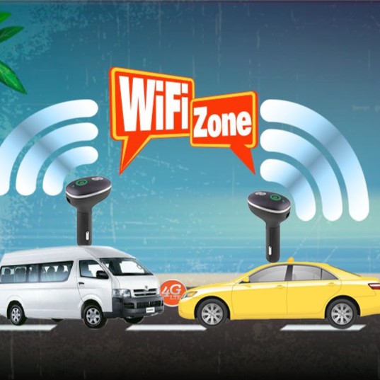 4G car wifi hot spot กระจายสัญญาณไวไฟในรถยนต์ ได้ 10 ผู้ใช้ | Shopee ...