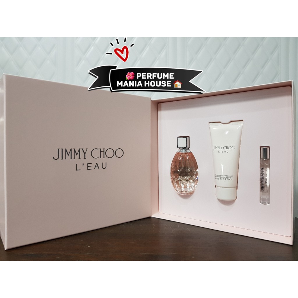 ของแท้!!! Jimmy Choo L'Eau EDT Gift set 3 pcs for Women (พร้อมส่งค่ะ ...