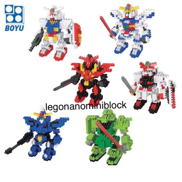 Legonano เลโก้ นาโน lego nano nanoblock set6กล่อง | Shopee Thailand